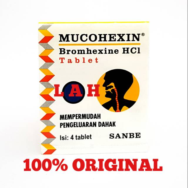 Jual MUCOHEXIN TABLET | Shopee Indonesia