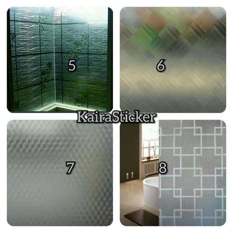 Jual stiker kaca film/stiker kaca/stiker motif/stiker rumah/stiker ...