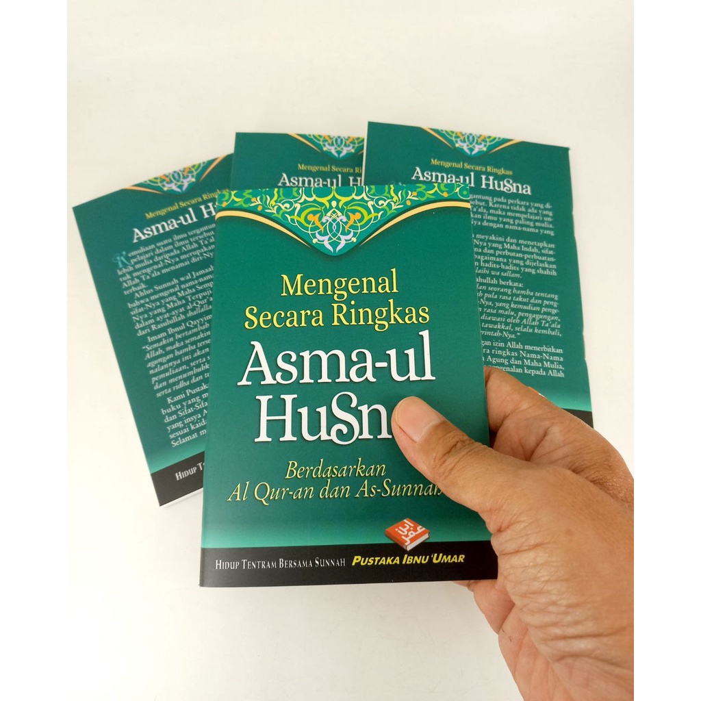 Jual Mengenal Secara Ringkas Asma-ul Husna Berdasarkan Al-Qur'an dan As-Sunnah | Shopee Indonesia