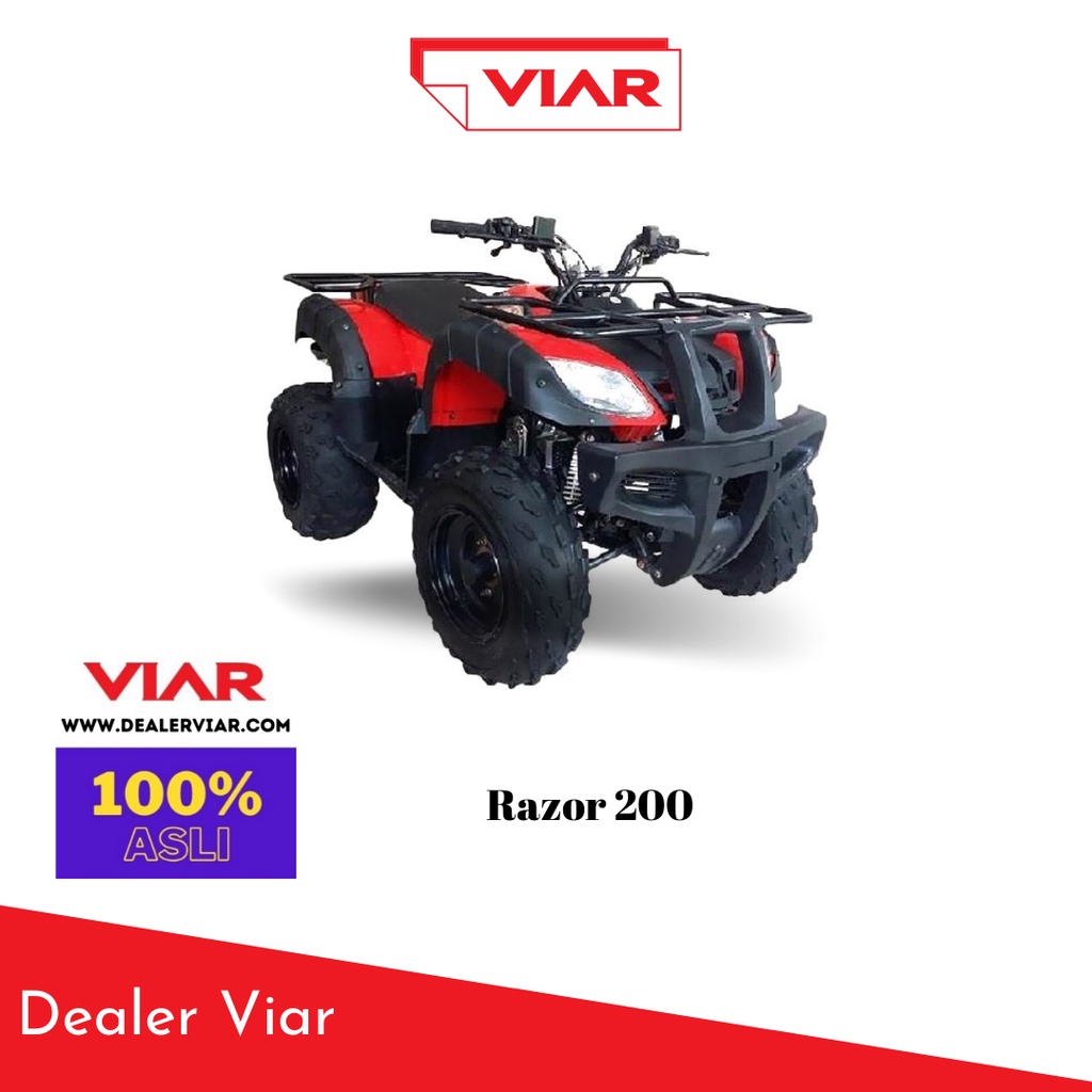 Jual Motor Roda Empat Razor 200 RZM Viar | Shopee Indonesia