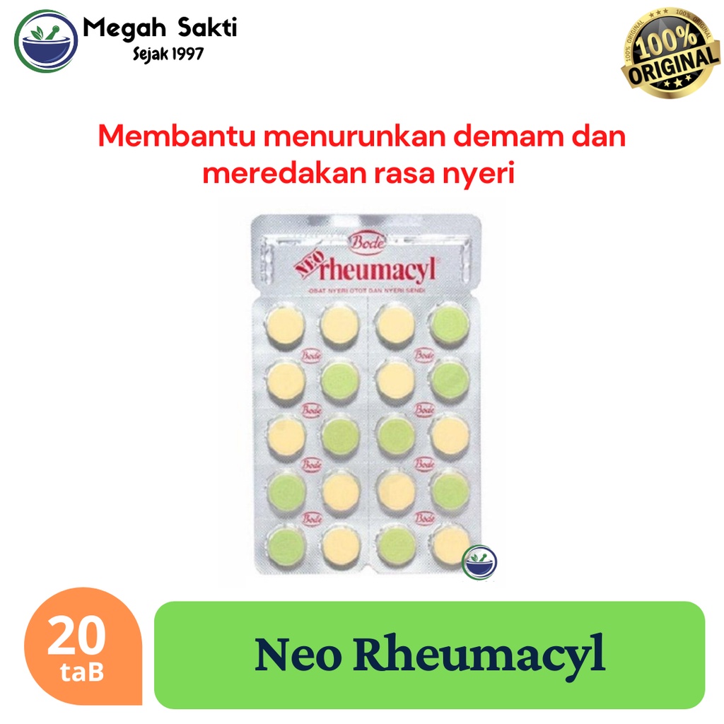Jual MGS - Neo Rheumacyl Obat Nyeri Otot & Sendi / 20 Tablet | Shopee ...