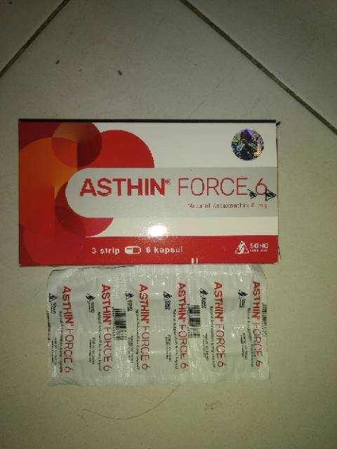 Jual ASTHIN FORCE 4 MG DAN 6 MG HARGA PER STRIP ISI 10 BIJI | Shopee ...