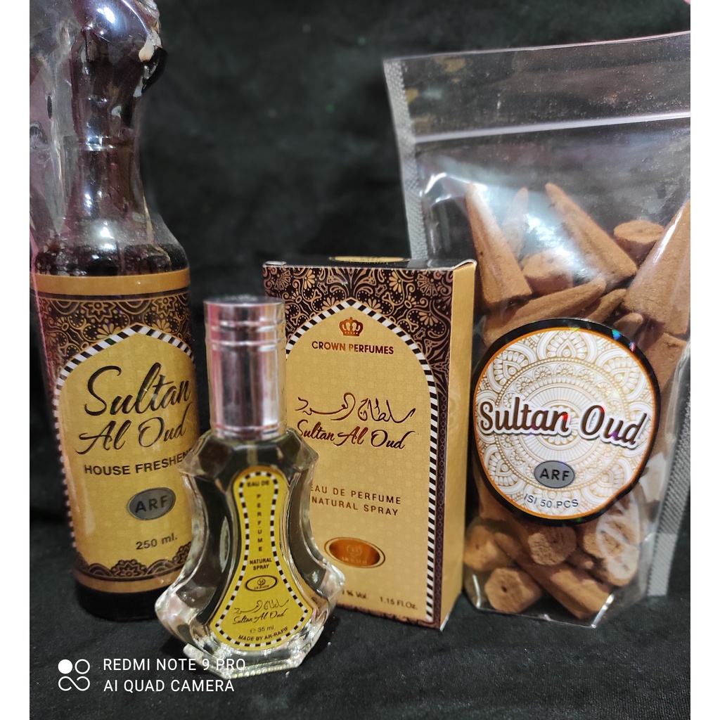 Jual paket pengharum ruangan air freshner SULTAN AL OUD plus buhur ...