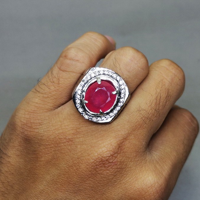 Jual Jual Batu Cincin Online Asli Permata Ruby Merah Delima Asli ...