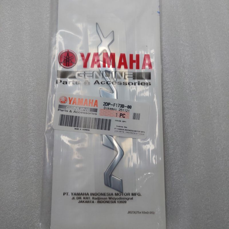Jual Emblem stiker yamaha Nmax n max original gold 2dp f173b 20 silfer ...