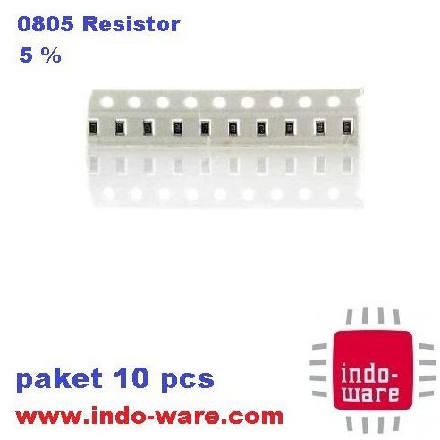 Jual 7.5K 7.5 Kilo Ohm 0805 5% Paket 10 Pcs Resistor Smd Inwer1708 ...