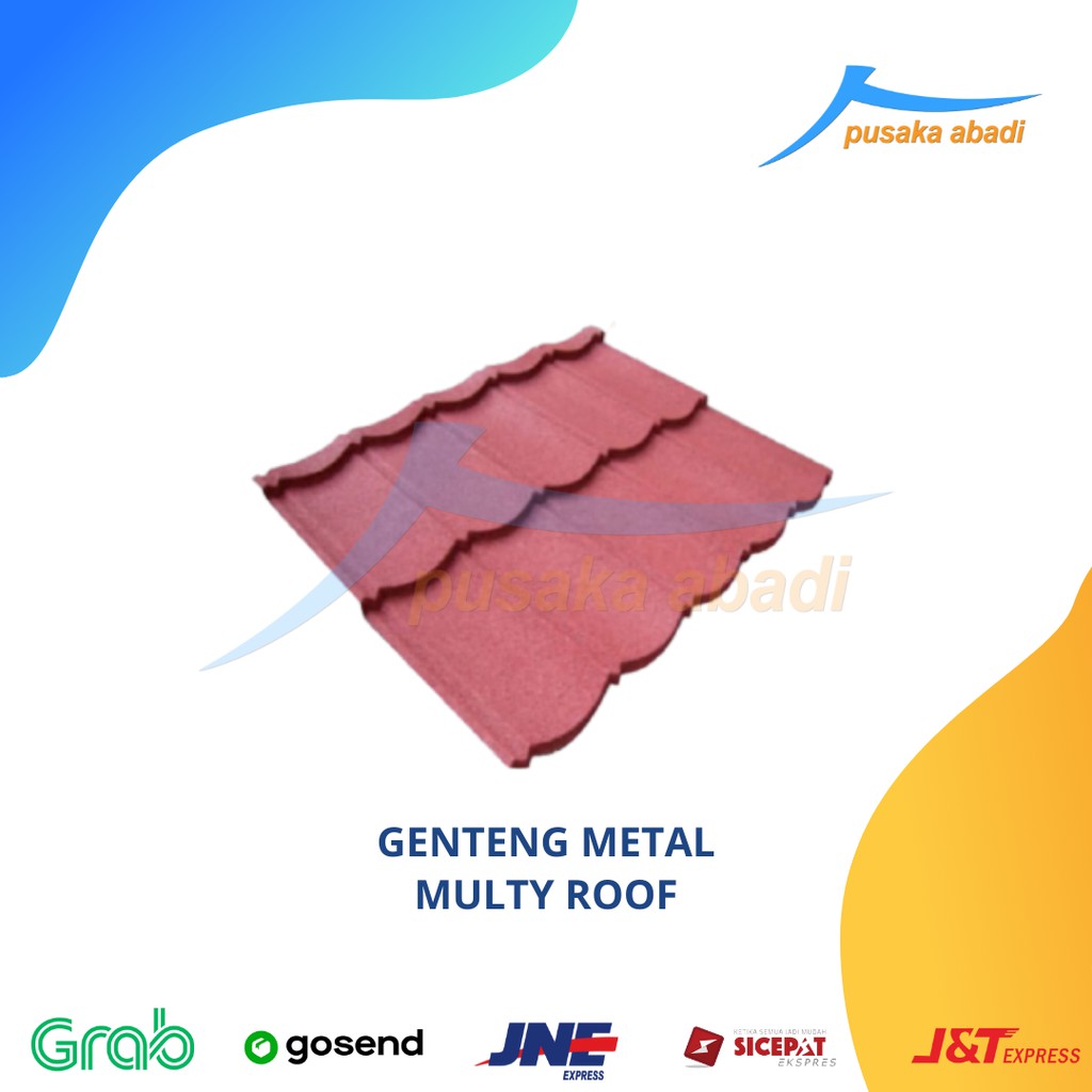 Jual Genteng Metal Multi Roof Pasir Murah Kualitas Terbaik | Shopee ...