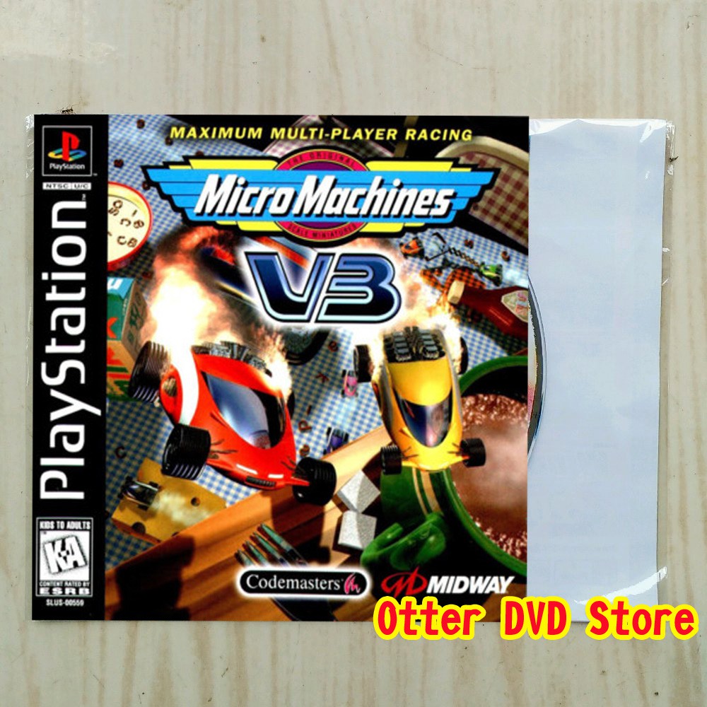 Jual Kaset CD Game Ps1 Ps 1 Micro Machines V3 | Shopee Indonesia