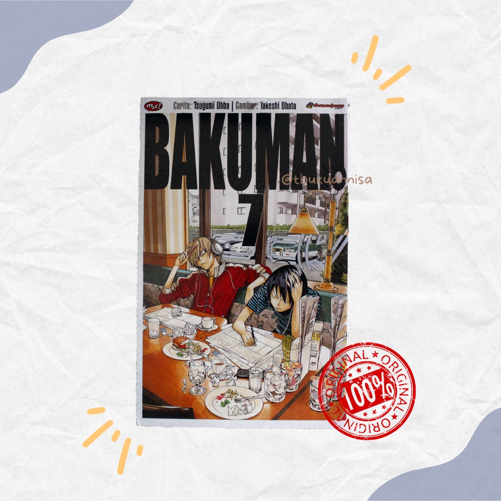 Jual Komik Bakuman Vol.2, 3, 4, 5, 7, 9, 10, 11, 14 (Tsugumi Ohba & Takeshi Obata) | Shopee ...