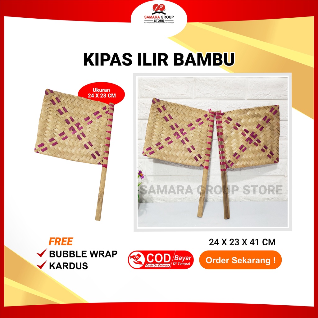 Jual KIPAS BAMBU - KIPAS ILIR - KIPAS SATE | Shopee Indonesia
