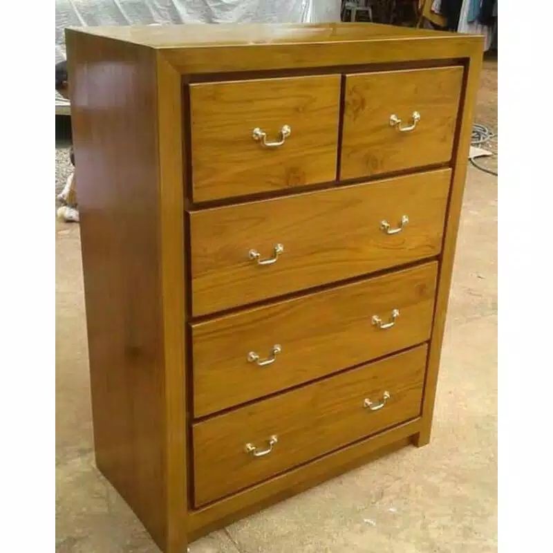 Jual drawer lemari nakas laci besar kayu jati minimalis | Shopee Indonesia
