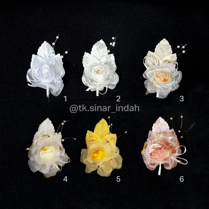 Jual Korsase Rose / Corsage Jas / Bros Bunga / Bunga Dada / Bunga ...