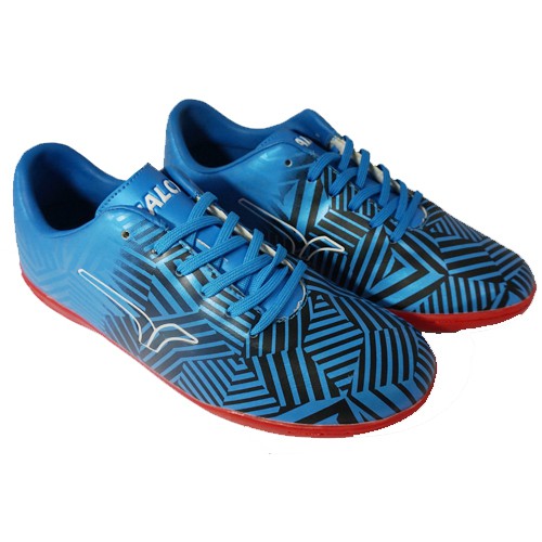 Jual Sepatu Futsal Calci Maze Id (Blue Red) | Shopee Indonesia