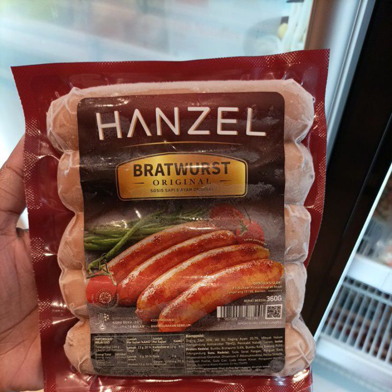 Jual Sosis Hanzel Original - Bratwurst Sosis Sapi | Shopee Indonesia