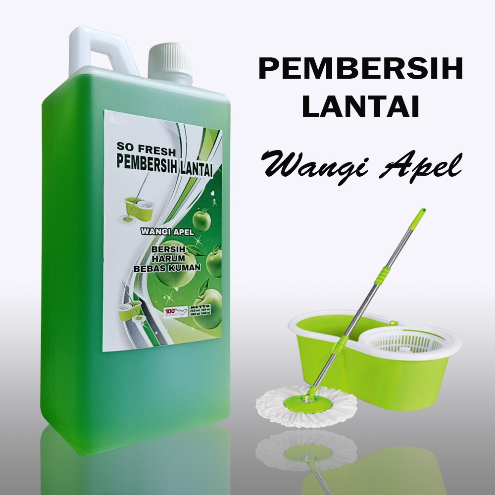 Jual PEMBERSIH LANTAI APEL 1 LITER (SO FRESH PEMBERSIH LANTAI) | Shopee ...