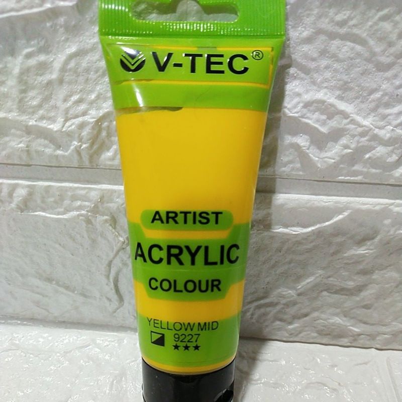 Jual Acrylic Colour V-Tec 75ml / Cat Akrilik V-Tec 75ml | Shopee Indonesia
