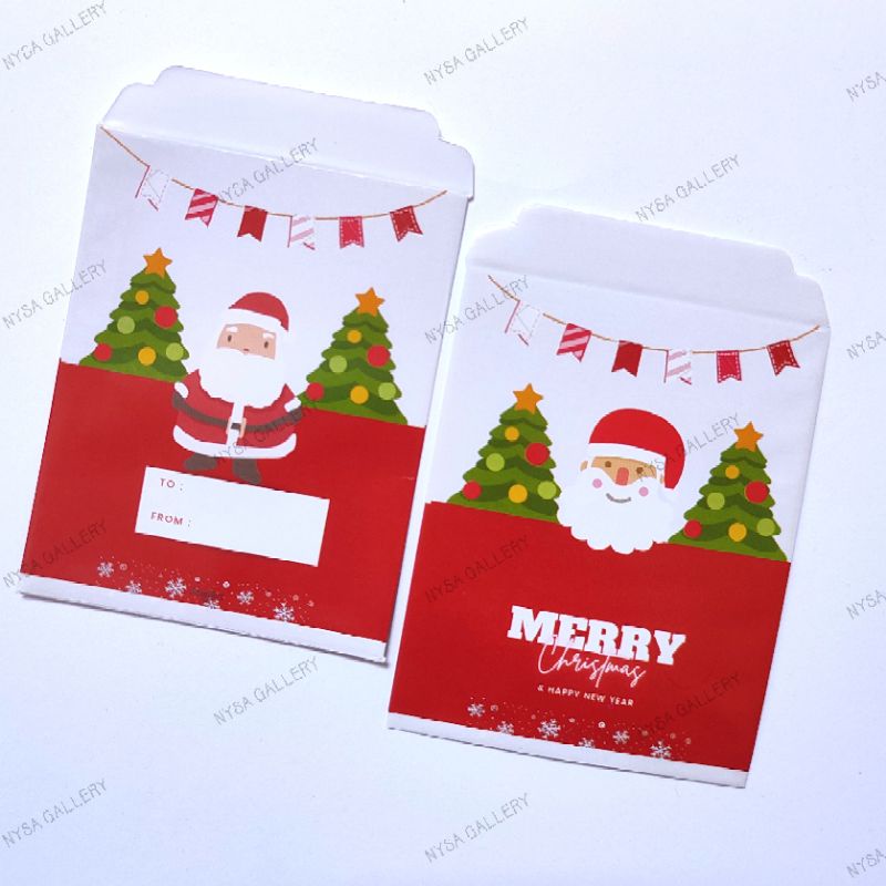 Jual Amplop Natal / Merry Christmas (Isi 5 pcs) | Shopee Indonesia