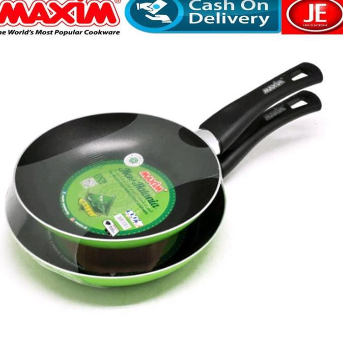 Jual Maxim Frypan Set Maxim Halania 2set 18cm Dan 22cm / Penggorengan ...