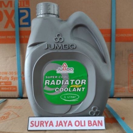 Jual Air Radiator Jumbo Radiator Coolant 1 Liter Asli / Coolant ...