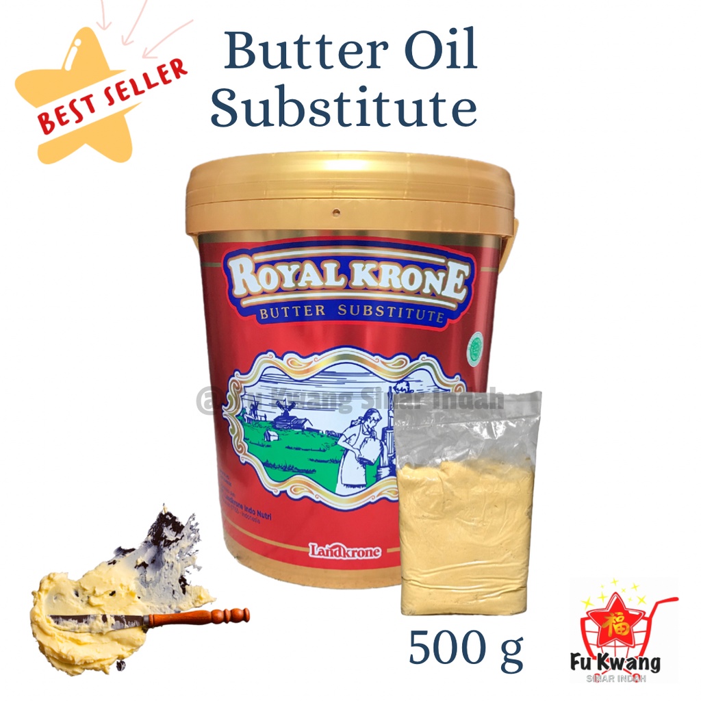 Jual Royal Krone Kron Mentega Butter Substitute 500 gram | Shopee Indonesia