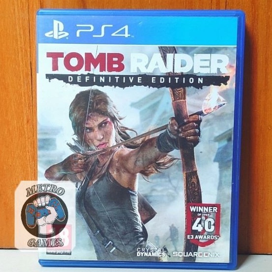 Jual PS4 Tomb Raider Definitive Edition Kaset Tombraider Definitiv Playstation PS 4 5 CD BD Game ...