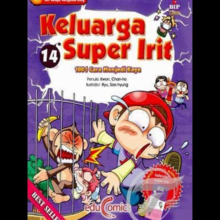 Jual Buku Educomic Keluarga Super Irit | Shopee Indonesia