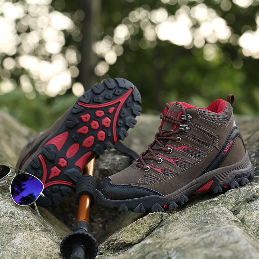 Jual Sepatu Gunung/Outdoor Woman Series SNTA 605 Brown Red + Tali ...