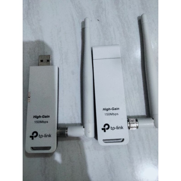 Jual TP-LINK-WN722N Wirless USB adapter 150mbps 1 antena (seken ...