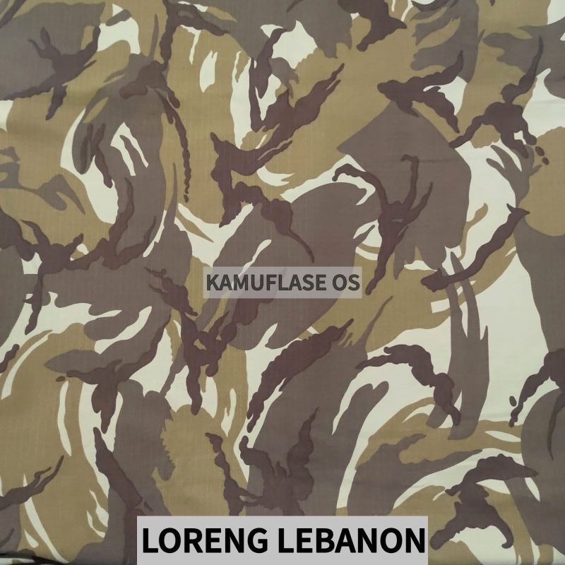 Jual Bahan kain Ripstop loreng army kain loreng Brimob TNI AD AU AL ...