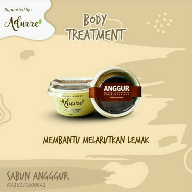 Jual Sabun Pelangsing Aduzze Anggur | Shopee Indonesia