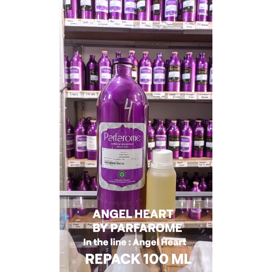 Jual ANGEL HEART BIBIT PARFUM MURNI 100 ML BY PARFAROME( DELUXE ...