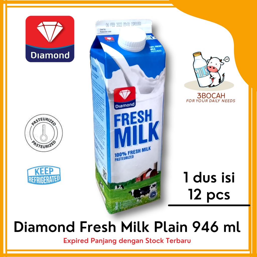 Jual Fresh Milk Diamond Terlengkap & Harga Terbaru April 2026 | Shopee ...
