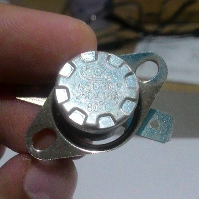 Jual Thermostat 80 derajat ( Untuk Rice Cooker, Water Heater,dll) | Shopee Indonesia