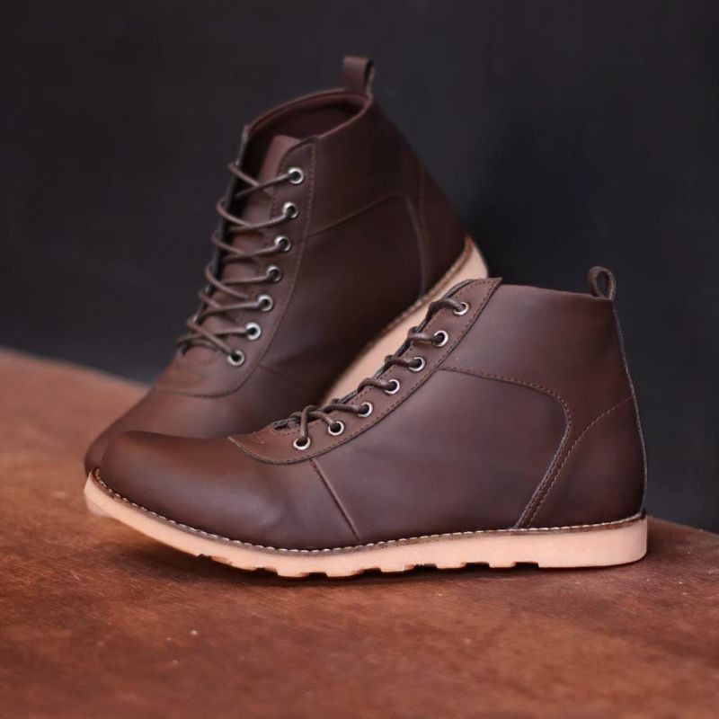 Jual BARA BLACK | ALVARO x MRJ | Sepatu boots pria model brodo sepatu ...