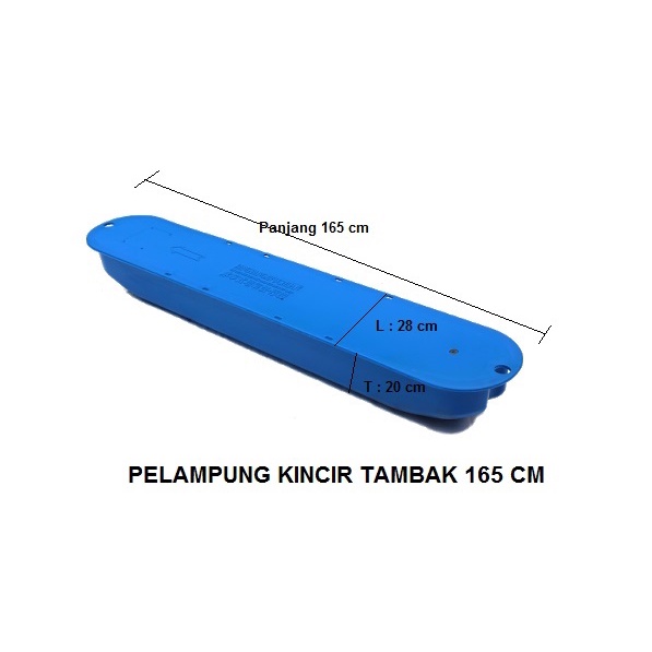 Jual Pelampung Perahu kincir tambak panjang 165cm | Shopee Indonesia