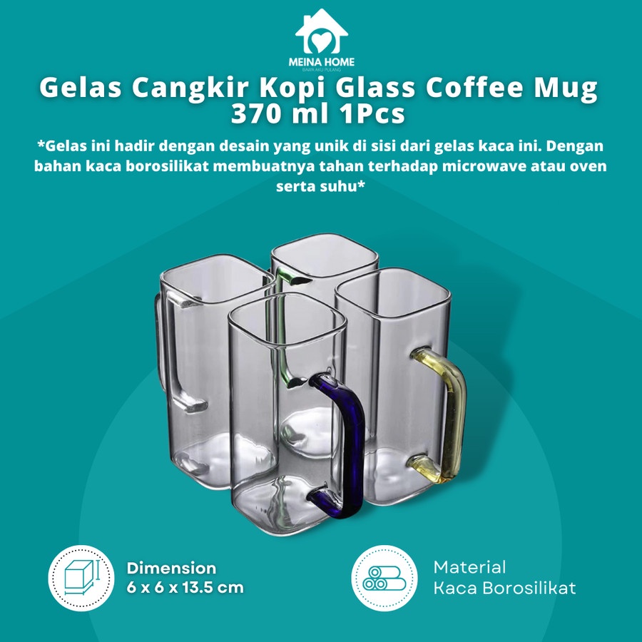 Jual GELAS CANGKIR KACA BOROSILICATE / GELAS KOPI / GELAS CAFE CANGKIR ...
