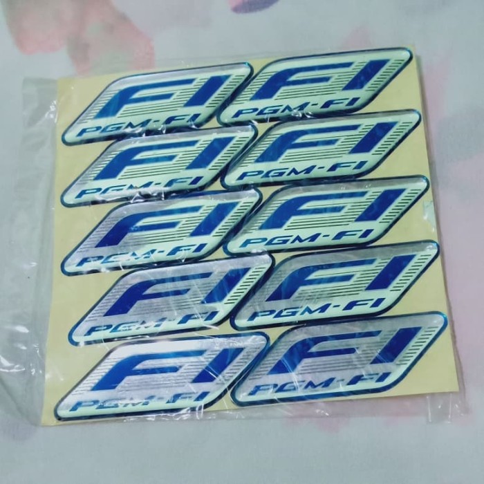 Jual STIKER FI PGM FI EMBLEM MOTOR TIMBUL | Shopee Indonesia