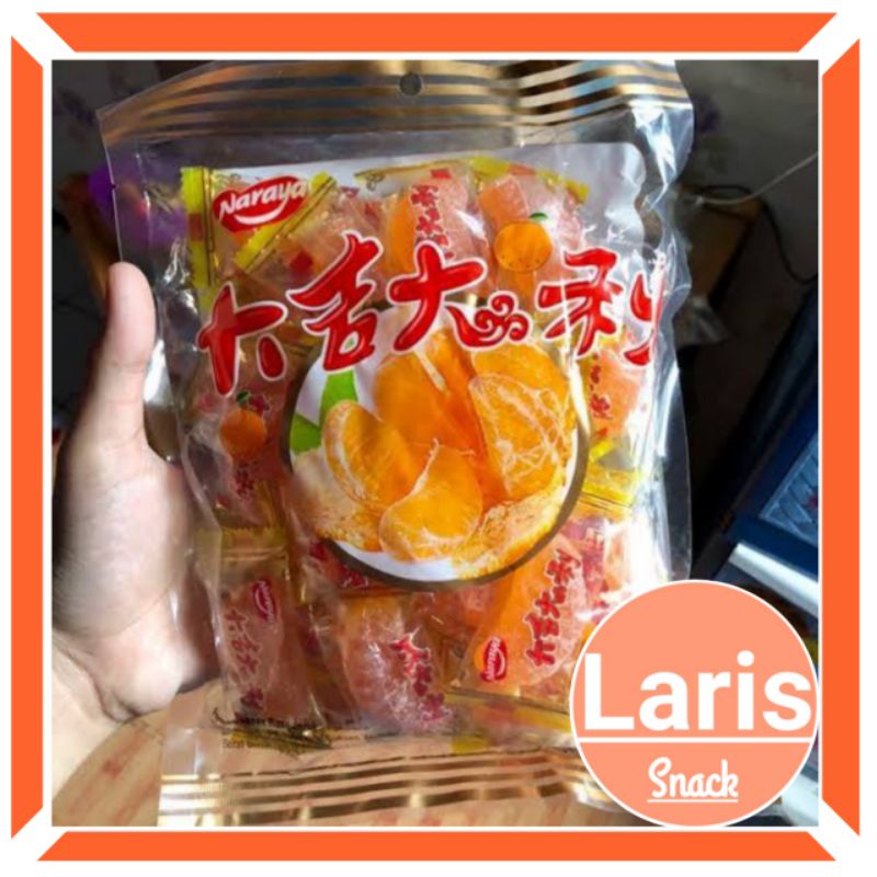Jual PERMEN JELLY JERUK RASA MANDARIN 1KG / PERMEN JERUK GROSIR ...