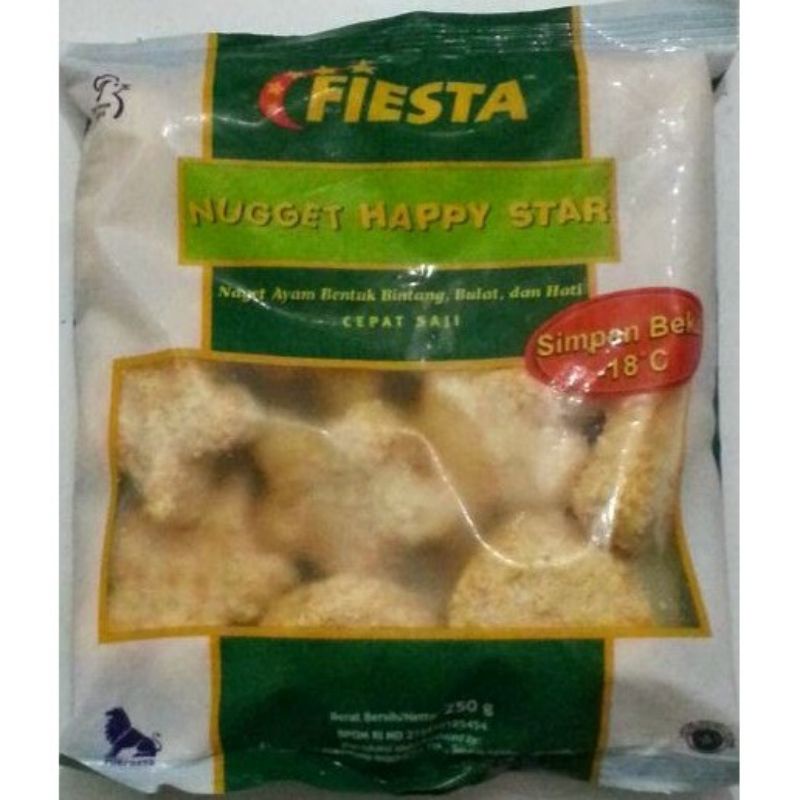 Jual Fiesta Nugget Happy Star 250gram | Shopee Indonesia