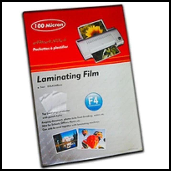 Jual Plastik Laminating F4 / Laminating Folio 100 Micron Amanda / Xeho ...