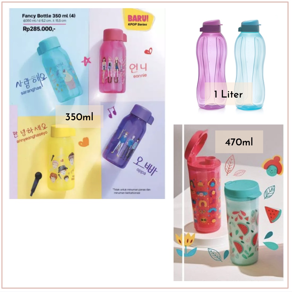 Jual Tumbler / Botol Minum Tupperware (BARU) | Shopee Indonesia