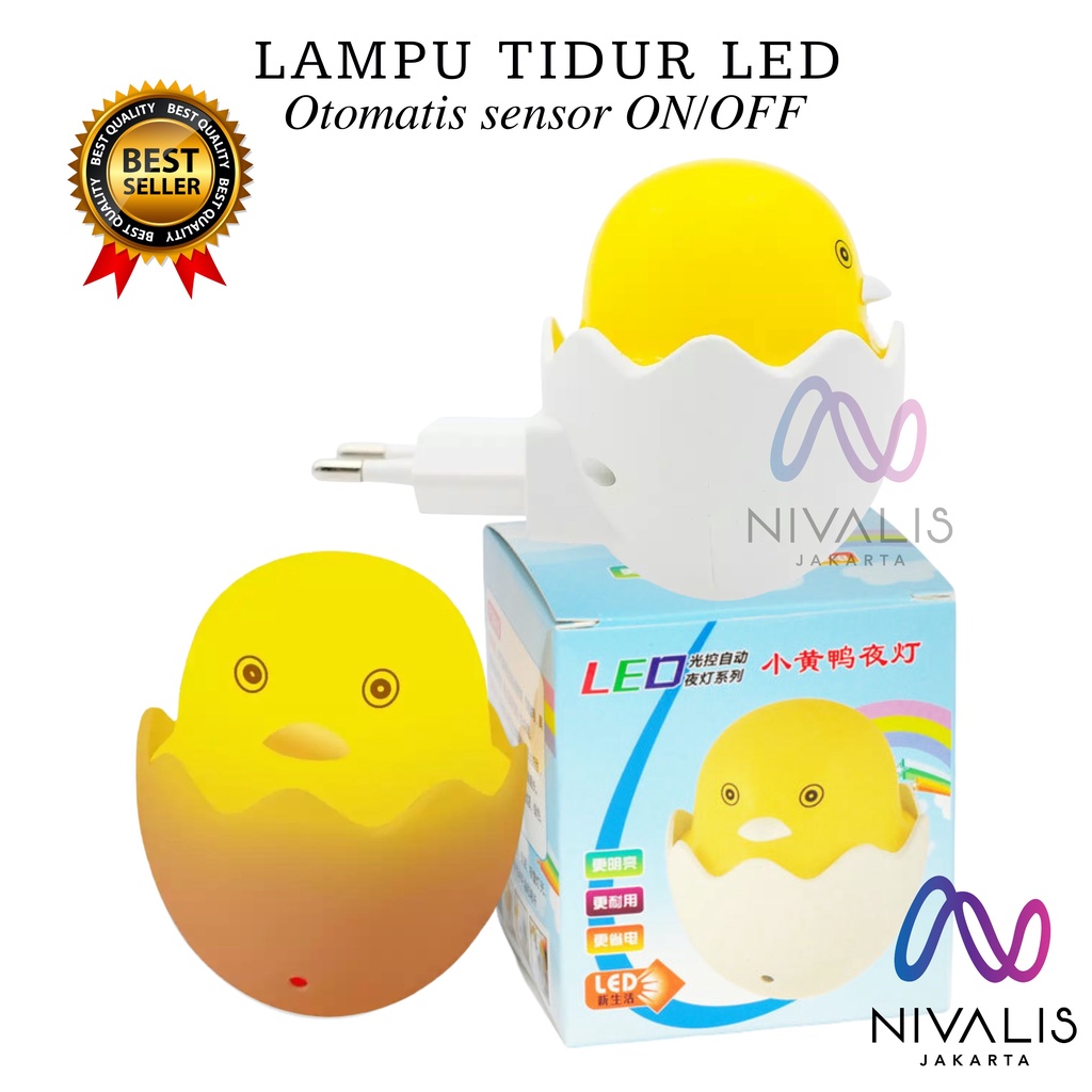 Jual NIVALIS JAKARTA LAMPU TIDUR LED OTOMATIS NYALA LAMPU TIDUR SENSOR ...