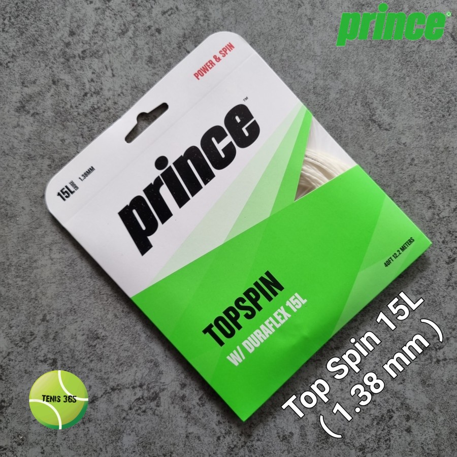 Jual Senar Tenis Prince Top Spin 15L ( 1.38.mm ) | Shopee Indonesia