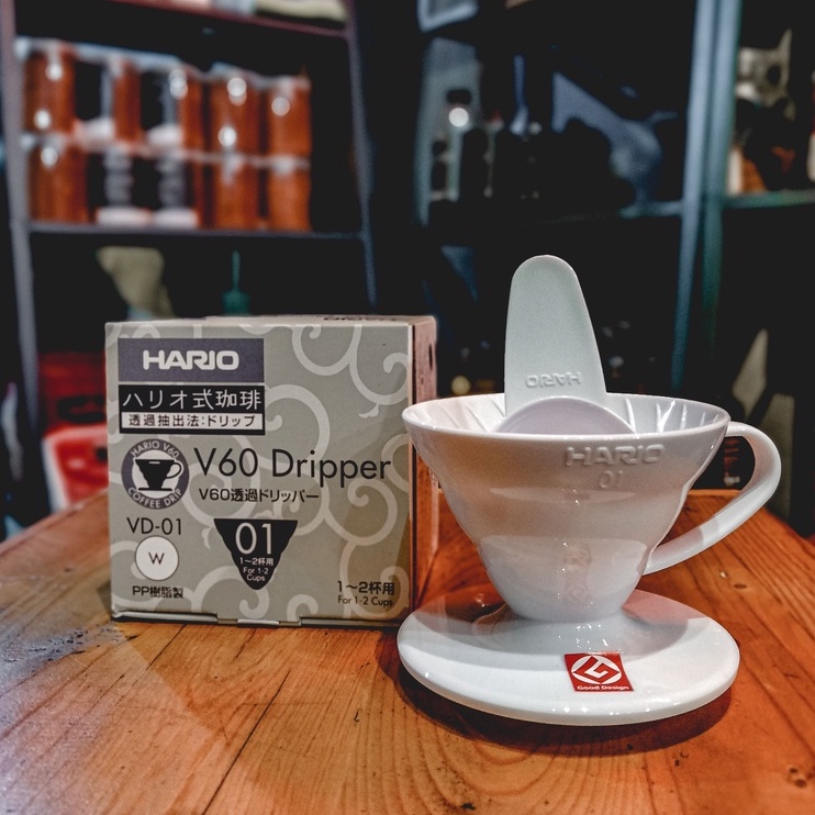 Jual V60 PLASTIC DRIPPER 01 VD-01 WARNA MERAH / PUTIH | Shopee Indonesia