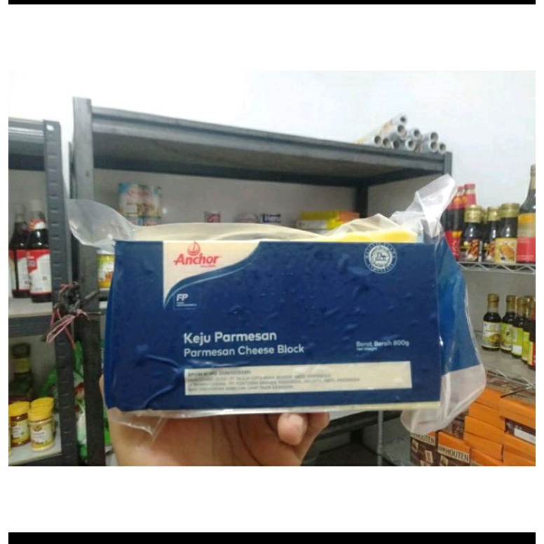 Jual Keju Parmesan Blok Anchor 100gr/Anchor Parmesan Kemasan Vakum ...