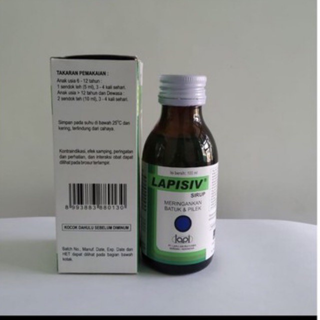 Jual LAPISIV SIRUP OBAT BATUK PILEK | Shopee Indonesia