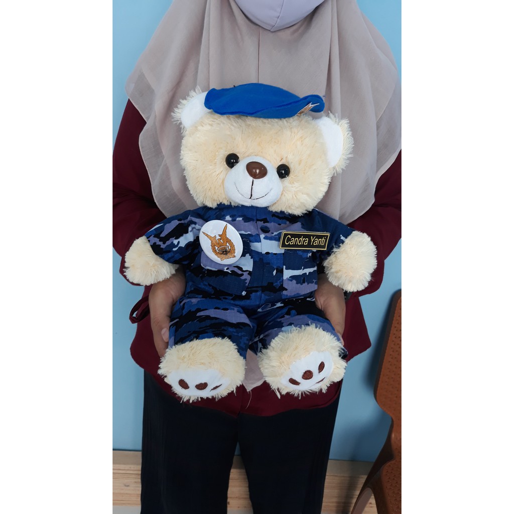 Jual Boneka Wisuda TNI AD AU AL Kopassus Raider Army Boneka Akademi ...