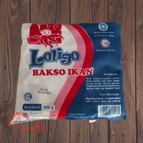 Jual Frozen Food Baso Ikan Loligo 500g | Shopee Indonesia