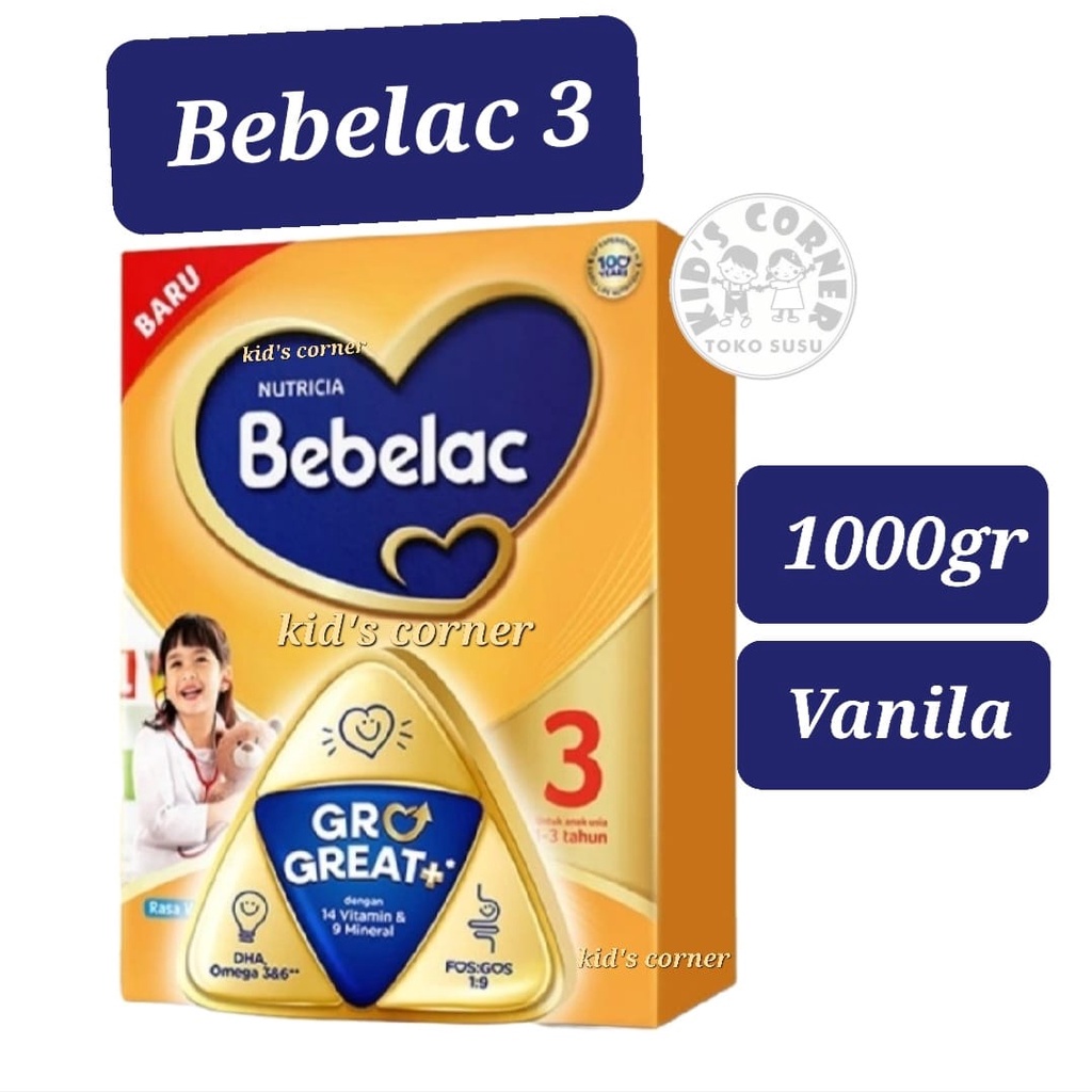 Jual Bebelac 3 1000gr madu susu pertumbuhan nutricia | Shopee Indonesia