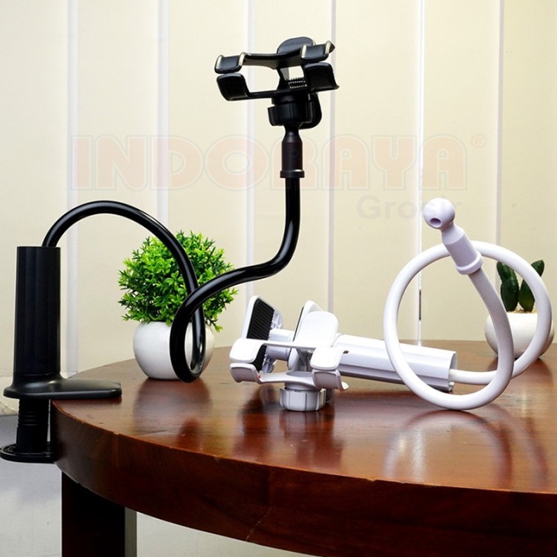 Jual SANDARAN HP PENYANGGA HP LAZY POD STAND HOLDER HP JEPIT MEJA ...